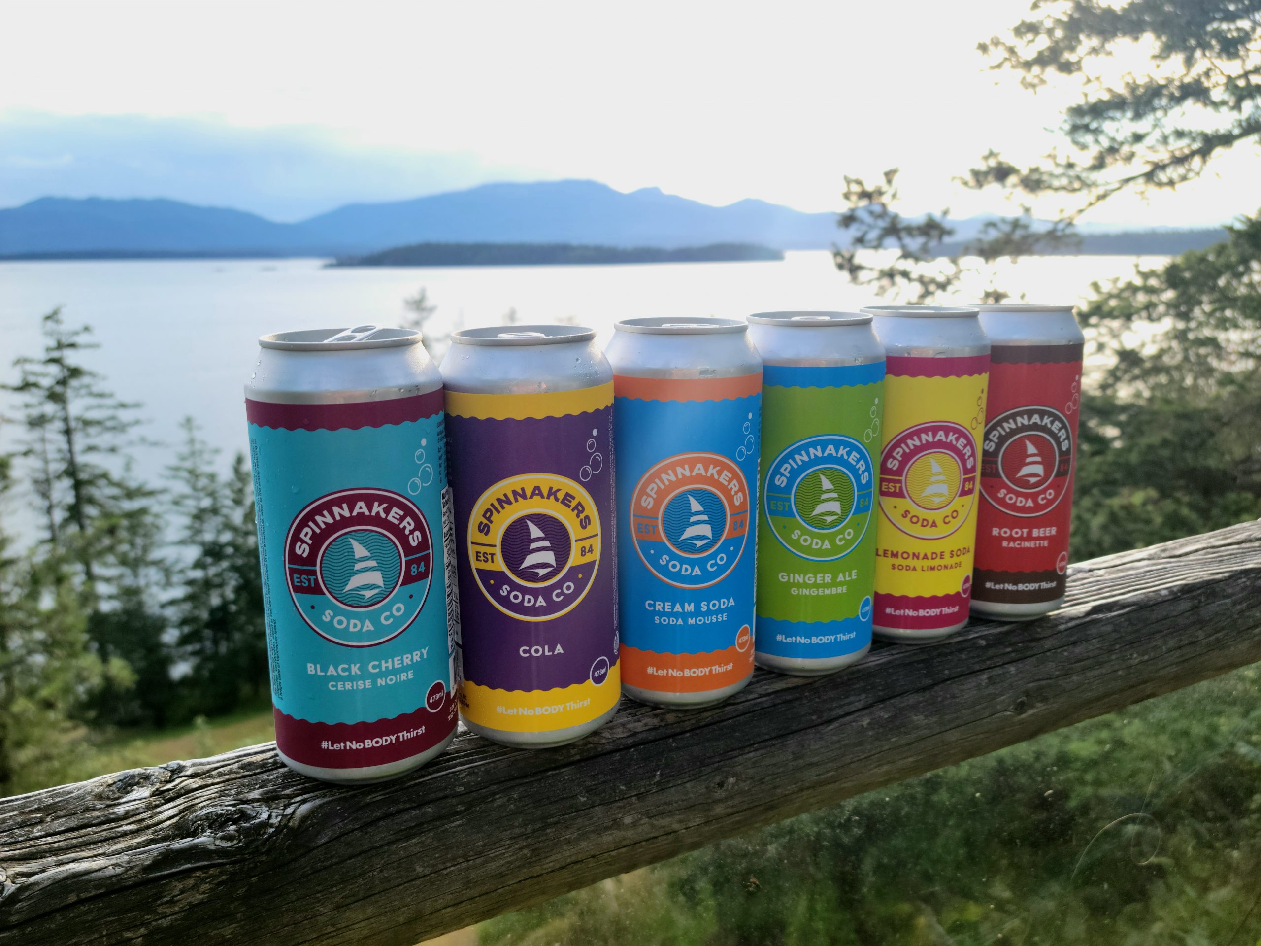 Spinnakers Soda & Sparkling Mineral Water Available - Spinnakers